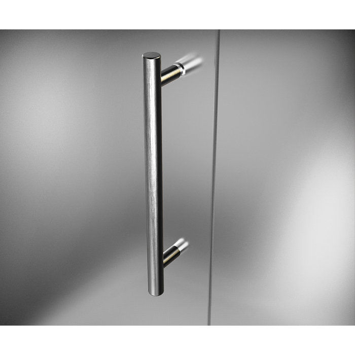 Aston Nautis Gs Hinged Frameless Shower Door And Reviews Wayfair